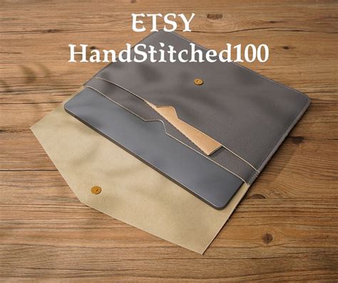 Leather Lenovo Laptop Cases Custom Leather Laptop Sleeves For Etsy