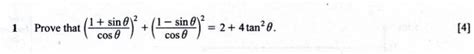 Igcse Additional Maths Paper 2 0606 21 Question 1 Solution Video The