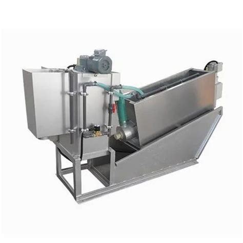 Sludge Dewatering System Filter Press Filtration Capacity 3000 Litres Hr Automation Grade