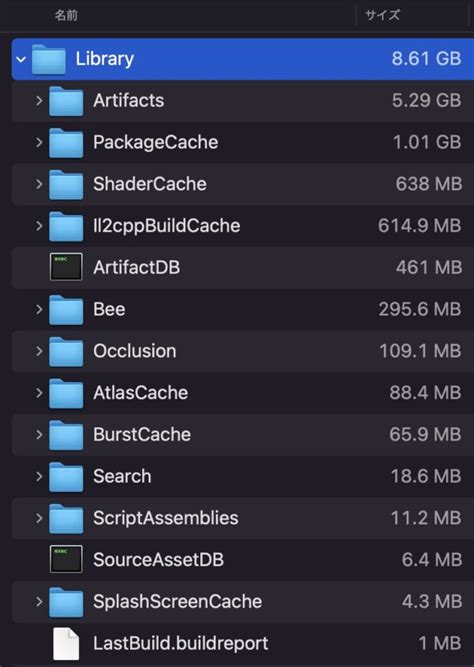 Unity Libraryに含まれるCacheを削除してプロジェクト容量を削減する JoyPlotドキュメント