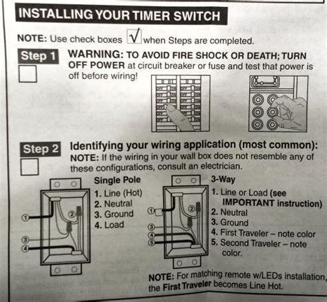 How Do I Install My New Timer Switch DoItYourself Com Community Forums