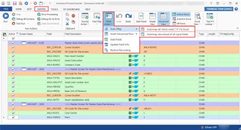 Auto Map Process Runner