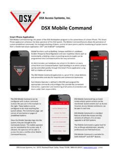 DSX Access Systems Inc Dsx Access Systems Inc Pdf PDF4PRO