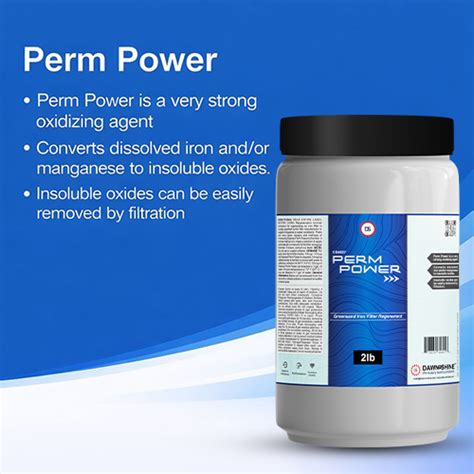 Perm Power Greensand Iron Filter Regenerant Solution