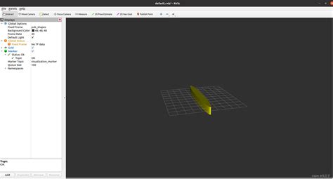 Ros运行rviz显示marker基本形状，修改fixedframe后无显示问题解决rviz Fixed Frame没有选项 Csdn博客