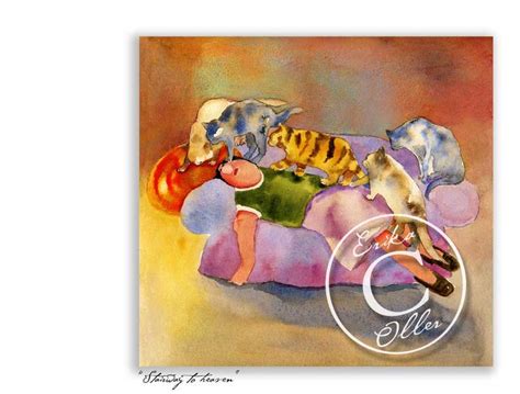 61 Artist Erika Oller Ideas Artist Funny Art Cat Art