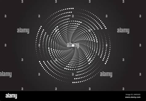 Abstract Circle Geometric Pattern Vector Design 3d Abstract Illustration Stock Vector Image