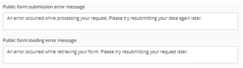 Forms Error Message Laserfiche Answers