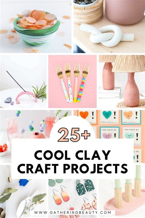 25 Cool Clay Ideas To Make — Gathering Beauty Clay Crafts Air Dry Polymer Clay Crafts Air