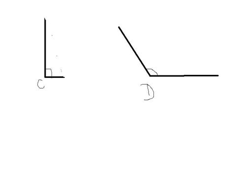 Накреслити прямий кут С і тупий кут D Школьные Знания Com