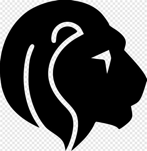 레오 점성술 점성술 기호 양자리 별자리 레오 심벌 마크 흑백 Png Pngegg