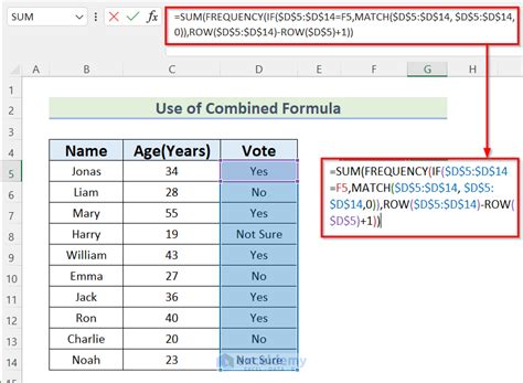How To Tally Votes In Excel 4 Suitable Methods Exceldemy