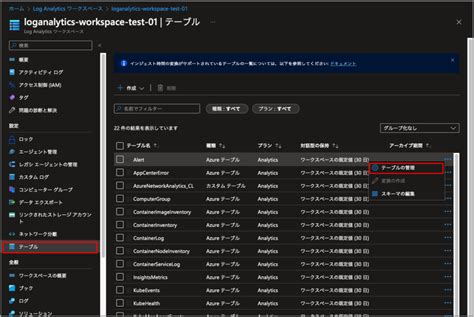 【azurelog Analyticsワークスペース】データの保有期間を設定する方法 Aire Blog