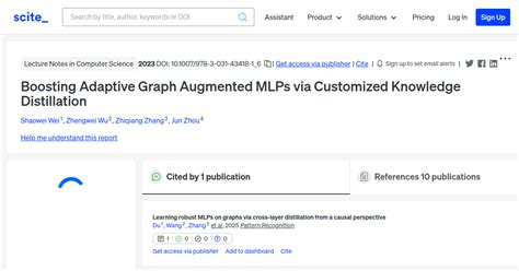 Boosting Adaptive Graph Augmented Mlps Via Customized Knowledge Distillation