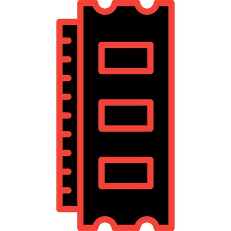 Ram Memory Generic Outline Color Icon