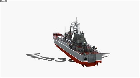 360 View Of Ropucha Class Landing Ship 3d Model 3dmodels Store