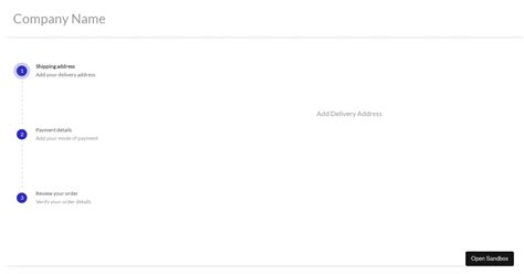 Vertical Stepper Demo Codesandbox