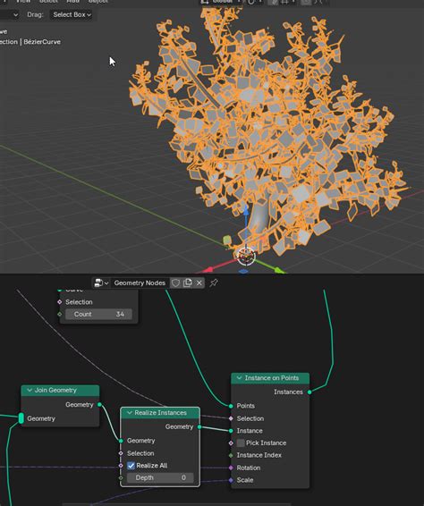 Geometry Nodes Not Instancing The Correct Instances When Using Instance
