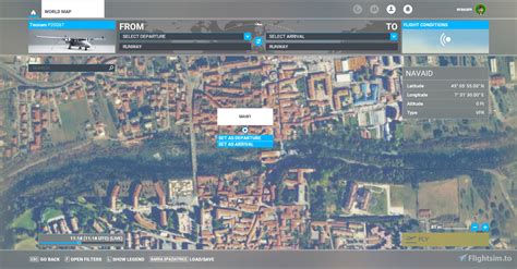 Visual Reporting Point For Italy World Map Vfr Waypoints For