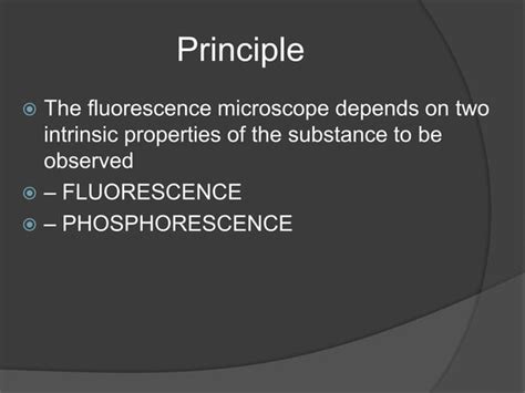 Fluorescence And Electron Microscope Pptx