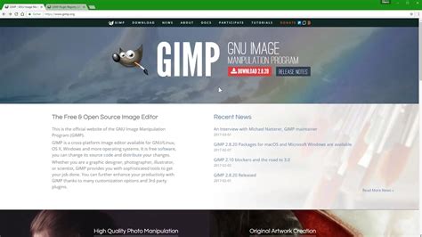Gimp Installatie En Gebruik Handleiding