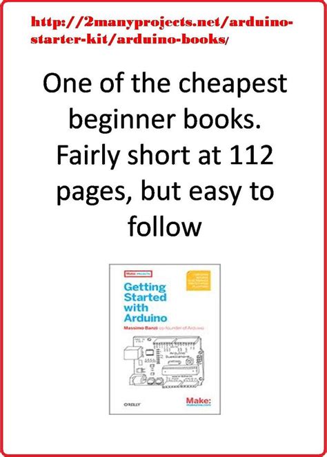 Arduino Starter Kitarduino Books Getting Started Arduino Books For