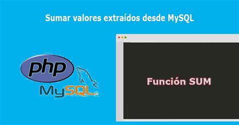 Sumar Valores Extraídos Desde Mysql Baulphp