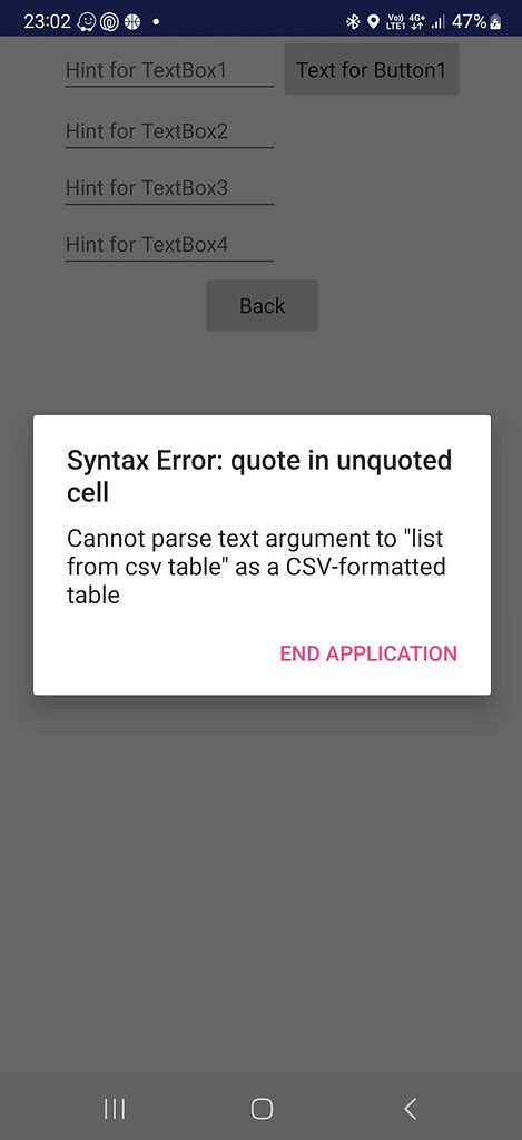 Help With Read From Csv File Mit App Inventor Help Mit App Inventor