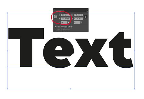 Adobe Illustrator How To Get The Top Left X Y Coordinate Of A Text Element In Ai Graphic