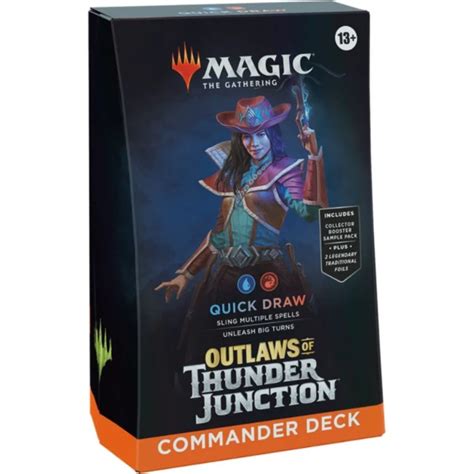 Magic Gathering Outlaws Of Thunder Junction Commander Deck Brloh Sk