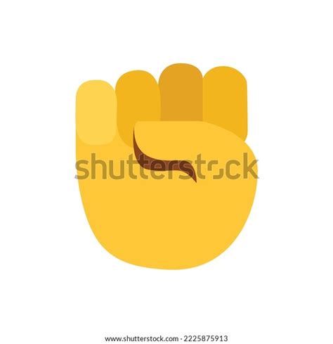 주먹 손 이모지 벡터 기호 기호 스톡 벡터 로열티 프리 2225875913 Shutterstock