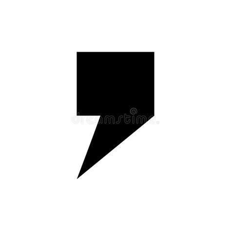 Comma Symbol Icon Stock Vector Illustration Of Buttons 332080468