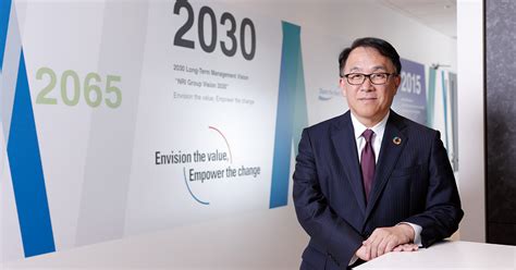 野村総合研究所・此本臣吾会長「『デジタル社会資本』で変革を支える」 日経esg