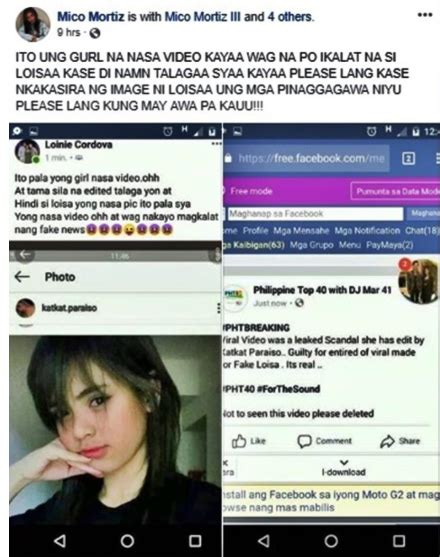 Loisa Andalio Video Scandal Is Fake Netizens Revealed Where In Bacolod