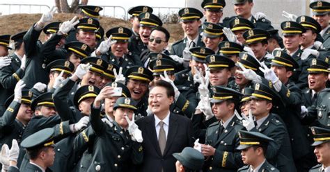 “북한 총선 앞 도발·심리전 가능성”…윤 대통령 학군장교 임관식 참석