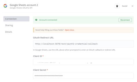 Google Sheets OAuth Access Invalid Questions N N