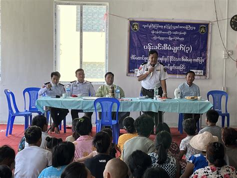 မြောက်ဥက္ကလာပမြို့နယ်၊ အမှတ် ၂ ရပ်ကွက်၊ အုပ်ချုပ်ရေးမှူးရုံး၌ ပန်းခင်းစီမံချက် အဆင့် ၃ ဖြင့် ပြည