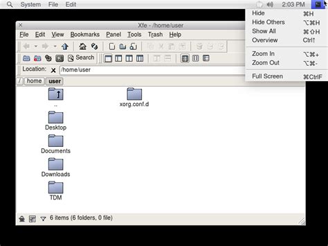 Window List Xfe Is Not On The List Issue 137 HelloSystem Menu