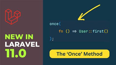 New In Laravel 11 The Once Method Youtube