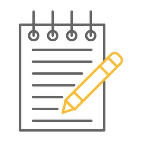 Notepad Generic Color Outline Icon Notepad Generic Color Outline Icon