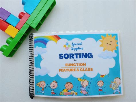 Busy Book Sorting By Function Feature Class Special Supplies