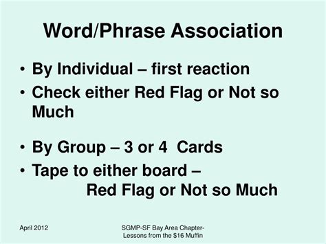 Ppt Lessons From The 16 Muffin Plus Over The Top Lessons Powerpoint