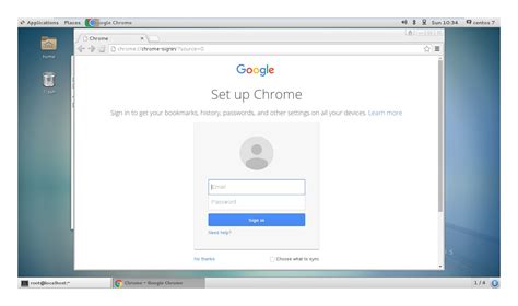 How To Install Google Chrome On CentOS Red Hat RHEL 7 Using Yum