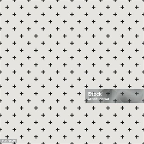 흑백 미니 플러스 배경 질감 벽지 배너 레이블 커버 인쇄 등 벡터 디자인에 대한 밝은 파스텔 녹색 그리드 원활한 패턴에 기하학적