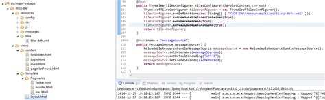 Spring Mvc Tiles Doesnt Use Layout Stack Overflow