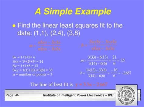 Ppt Least Square Method For Parameter Estimation Powerpoint Presentation Id 3171011