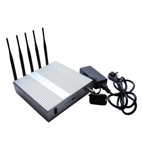 3g 4g Lte High Power Mobile Signal Blocker With Remote Control 40m