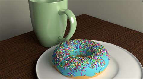 Donut Blender Modeling Tutorial Sergsplus