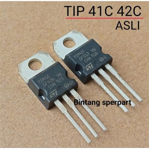 Jual Tip 41c Tip 42c Asli Original Satu Set Tip41c Dan Tip42c Transistor Tip 41 Tip 42 Asli