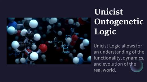 The Paradigm Shift Of The Unicist Ontogenetic Logic